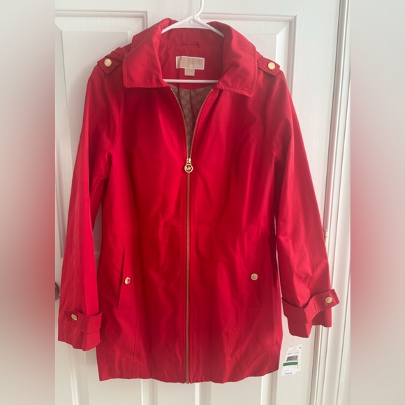 MICHAEL Michael Kors | Jackets & Coats | Michael Michael Kors Red ...